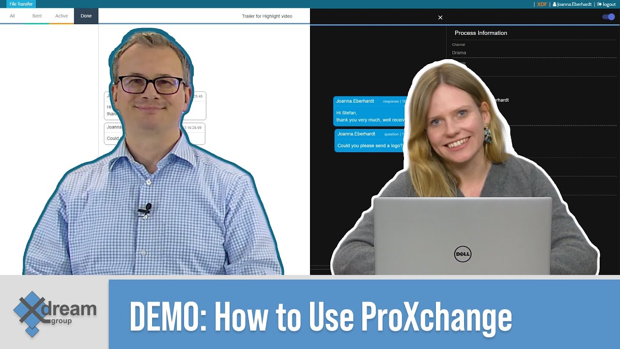 How to Use ProXchange to Transfer Files - YouTube
