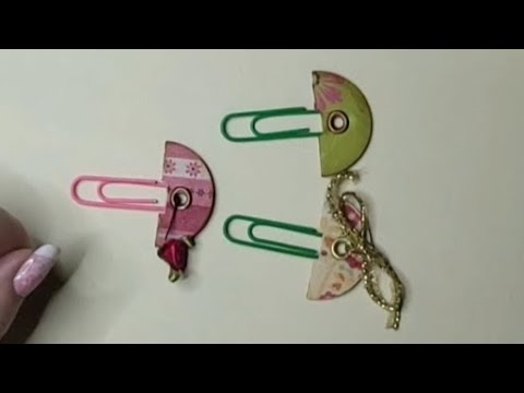HOW TO MAKE PAPERCLIP TABS | EASY CRAFT WITH ME! - YouTube