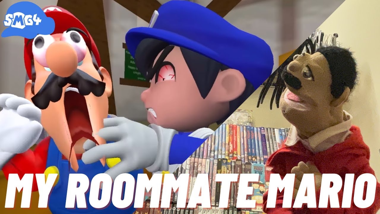 SMG4: My Roommate Mario Reaction (Puppet Reaction) - YouTube
