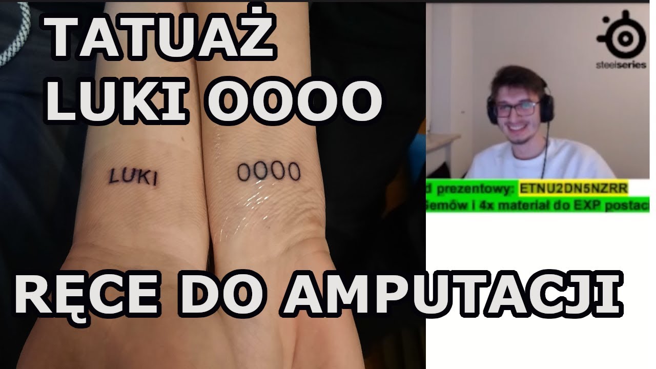 tatuaż luki oooo - YouTube