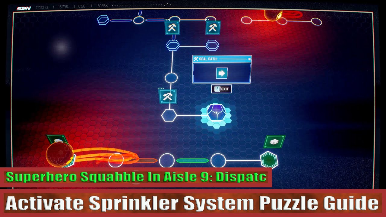 Dispatch Episode 4: Activate Sprinkler System Puzzle - Superhero ...