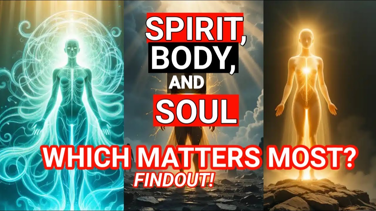 Soul, spirit and body which matter most? Find out! #soul - YouTube