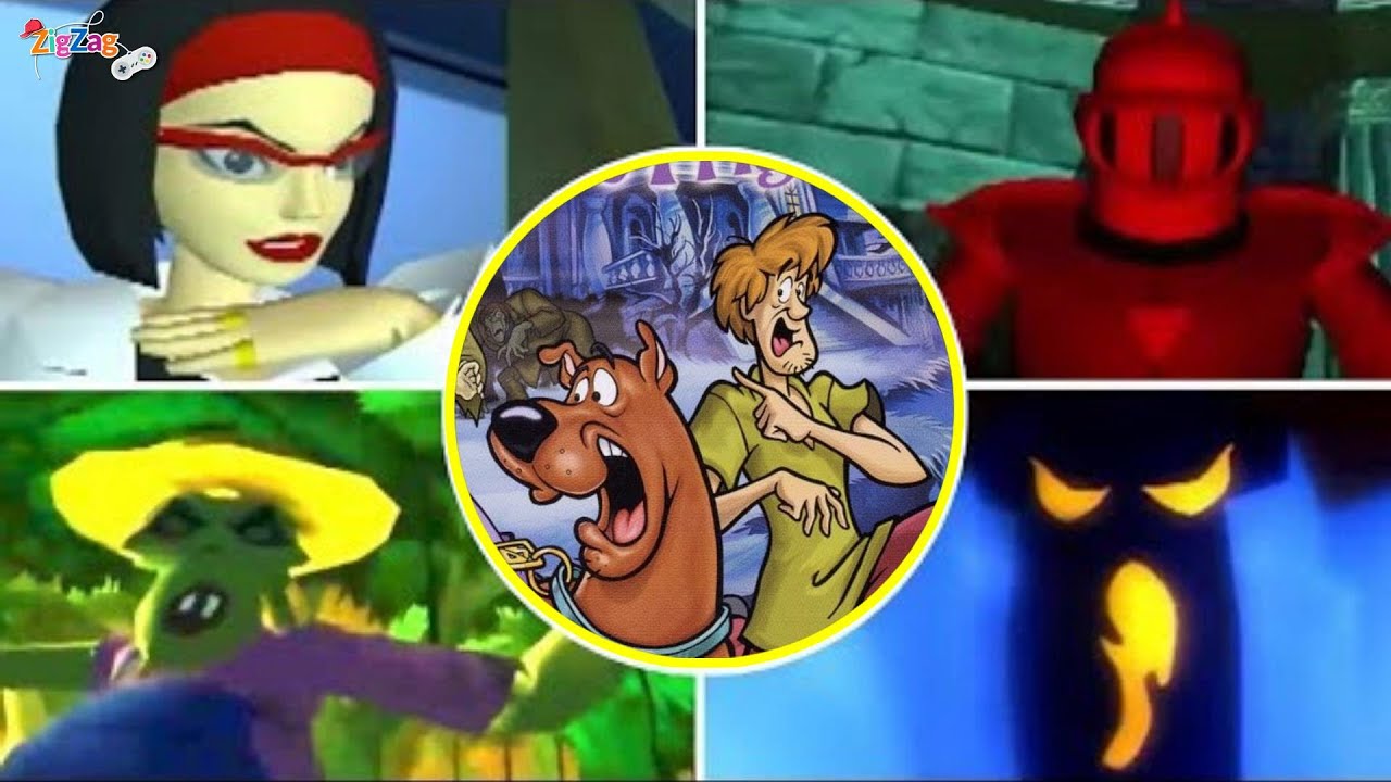 Scooby Doo Mystery Mayhem | All Bosses Fight | ZigZag - YouTube