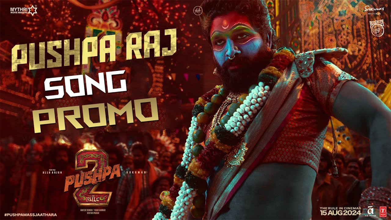 PUSHPA PUSHPA Song Promo🔥 - Pushpa 2 The Rule | Allu Arjun | Sukumar ...