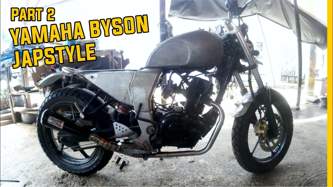 YAMAHA BYSON MODIF JAPSTYLE | BYSON JAPSTYLE | BYSON MODIFIKASI PART 2 ...