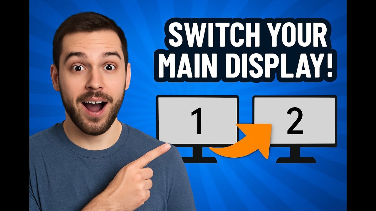 How to Set Monitor 2 as Main Display in Windows 11/10 (Dual Monitor ...