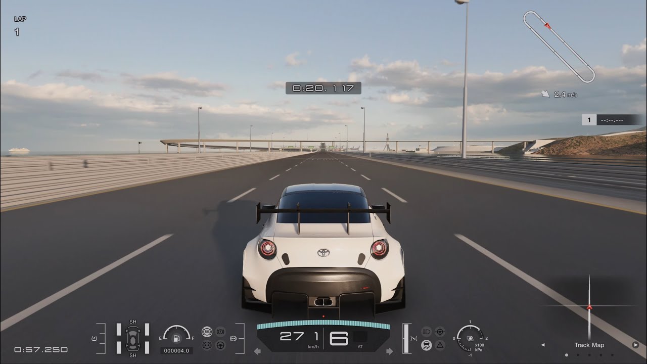 Gran Turismo 7: Toyota S-FR Racing Concept '16 Top Speed (stock) - YouTube