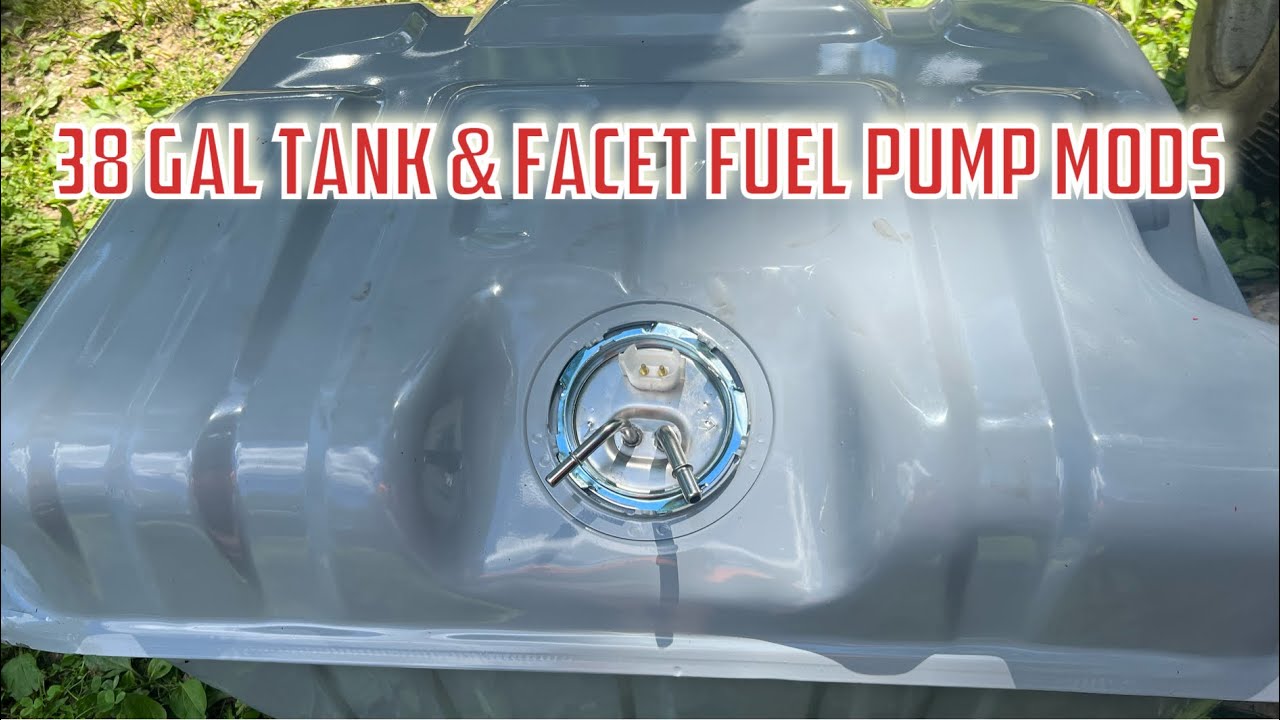 OBS F-Series: 38 Gallon Rear Tank & Facet Electric Fuel Pump Mods - YouTube