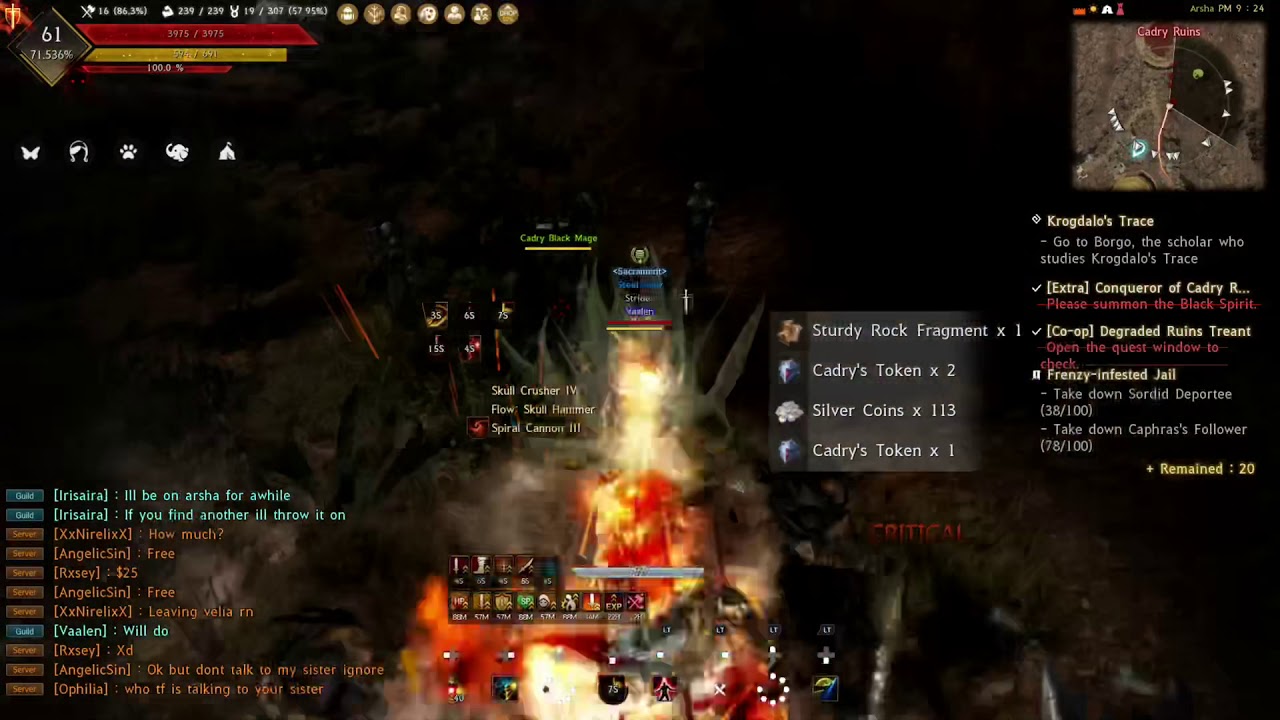 BDO Cadry Rotation - YouTube