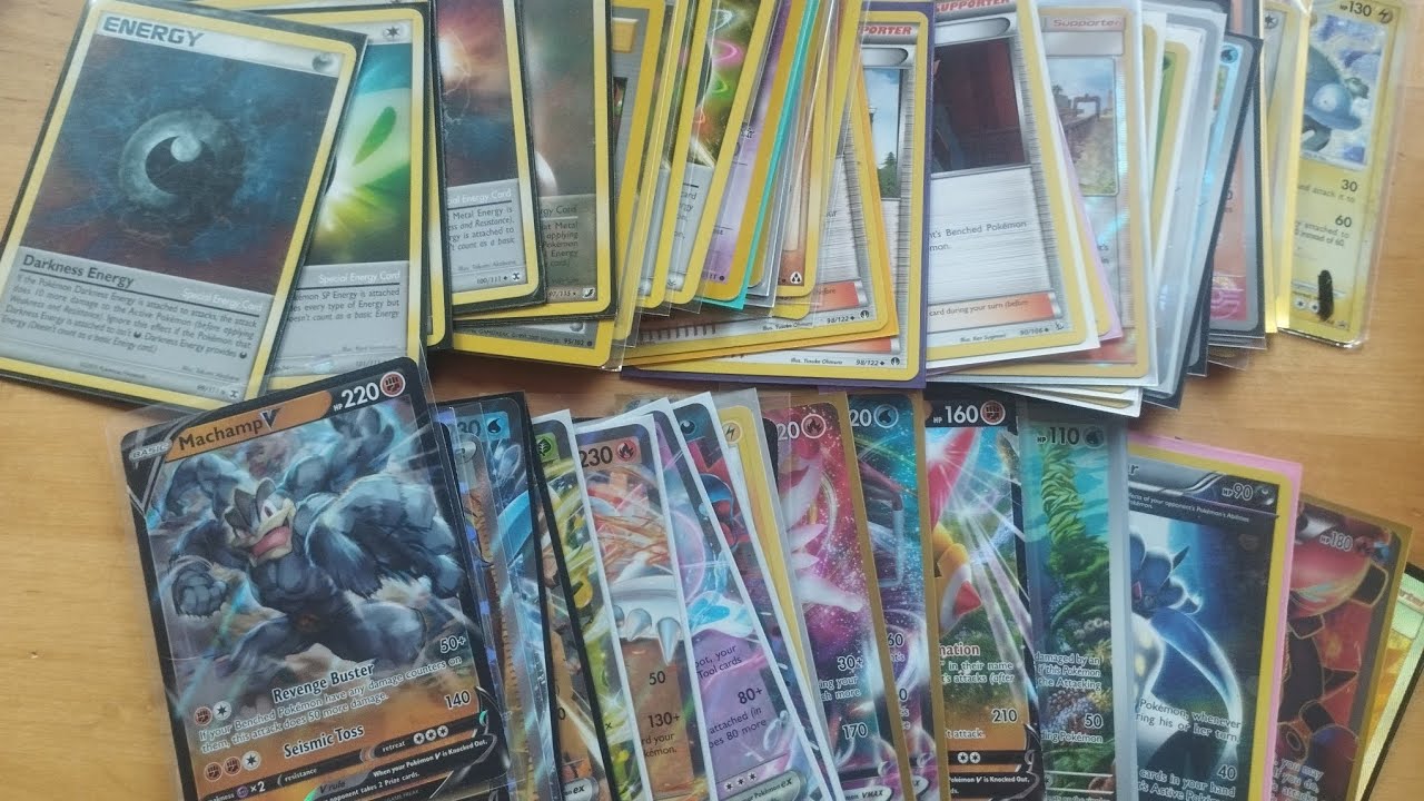 Veel verschillende soorten Pokémon kaarten via Cardmarket gekocht - YouTube