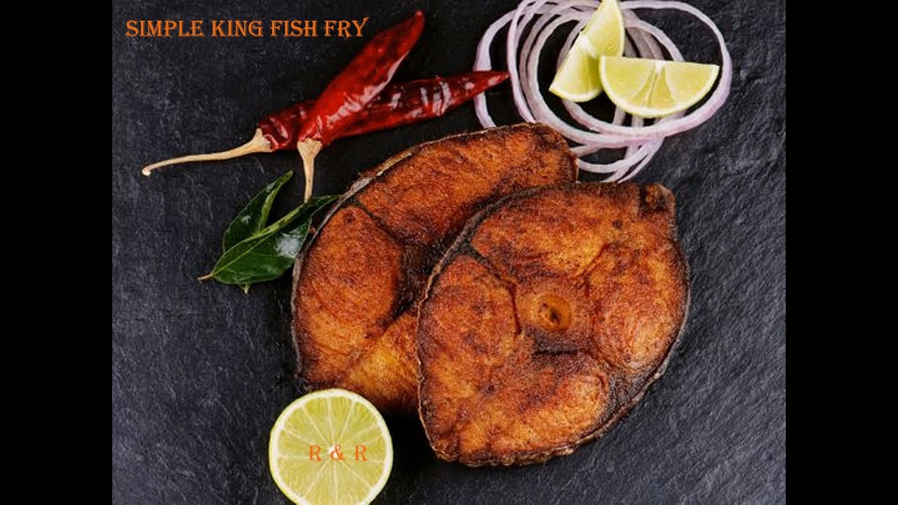 Simple KING Fish Fry Recipe | Neyi Meen Varathathu #simplefishfry # ...