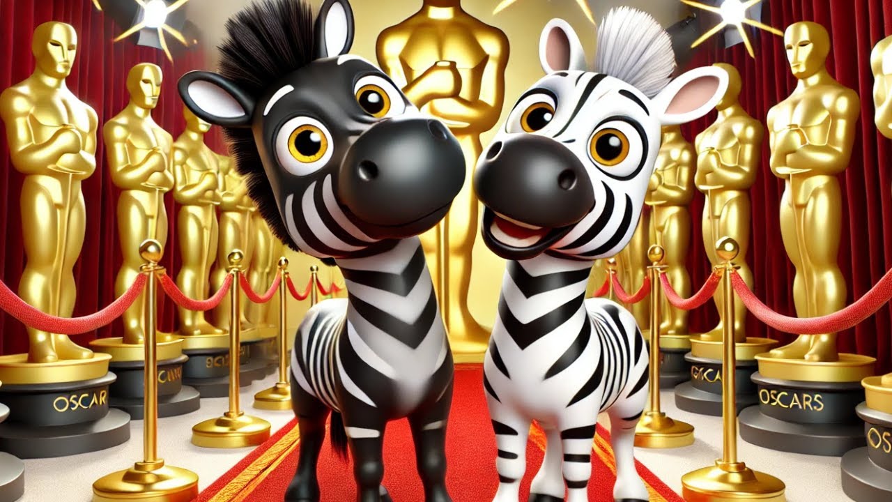 Zebra Preta e Zebra Branca BENTO e TOTÓ🎶 | Música Infantil Divertida e ...