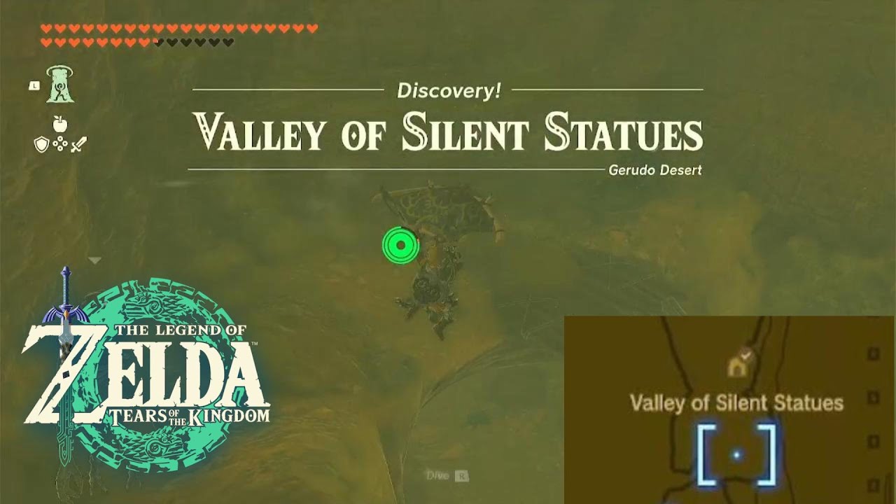 Valley of Silent Statues (Legend of Zelda: Tears of The Kingdom) - YouTube