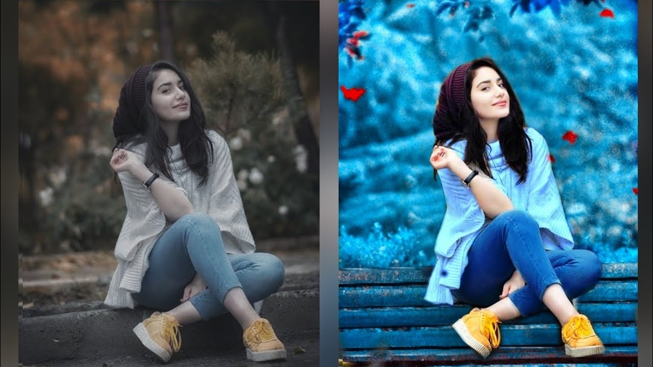 Make a beautiful picture more beautiful by editing. - YouTube