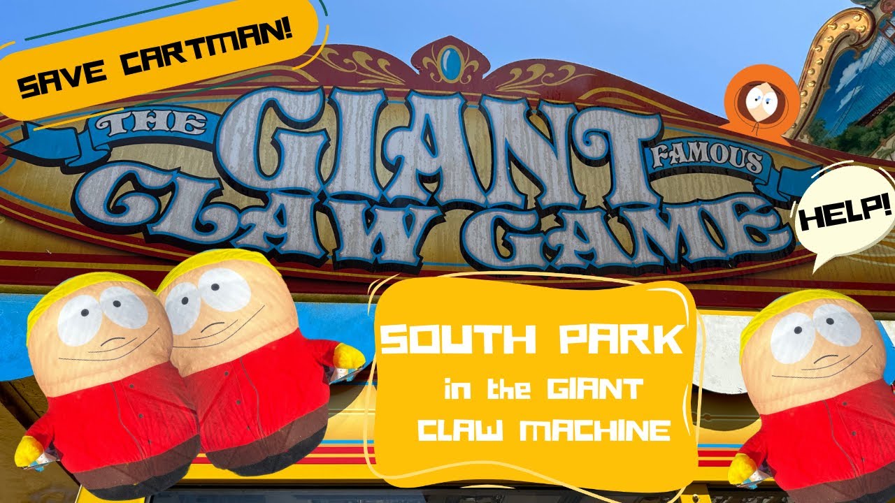 South Park in the Giant Claw Machine! #clawmachine #southpark #cartman ...