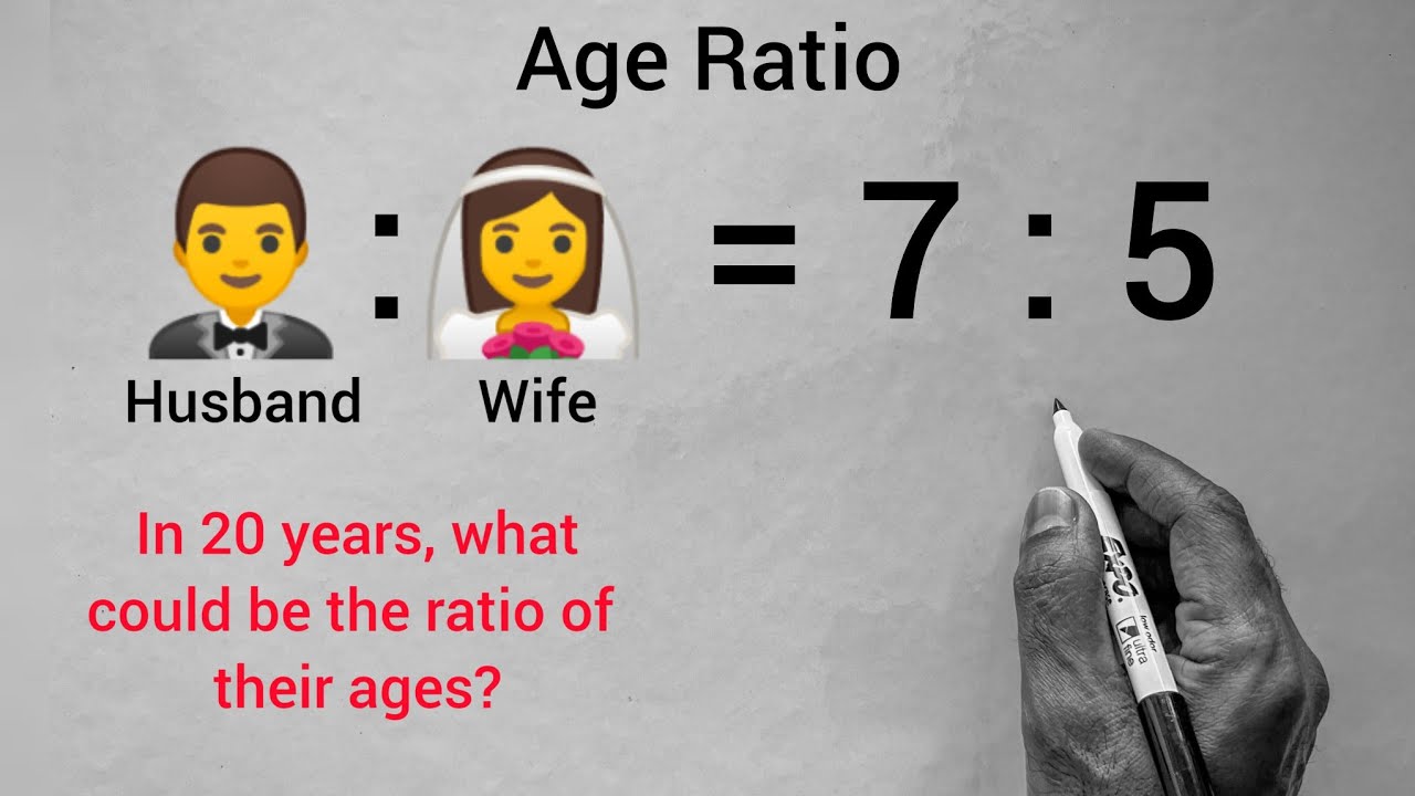 Ratio and Proportion for Bank PO, CAT, GMAT, GRE - Age Problem - YouTube