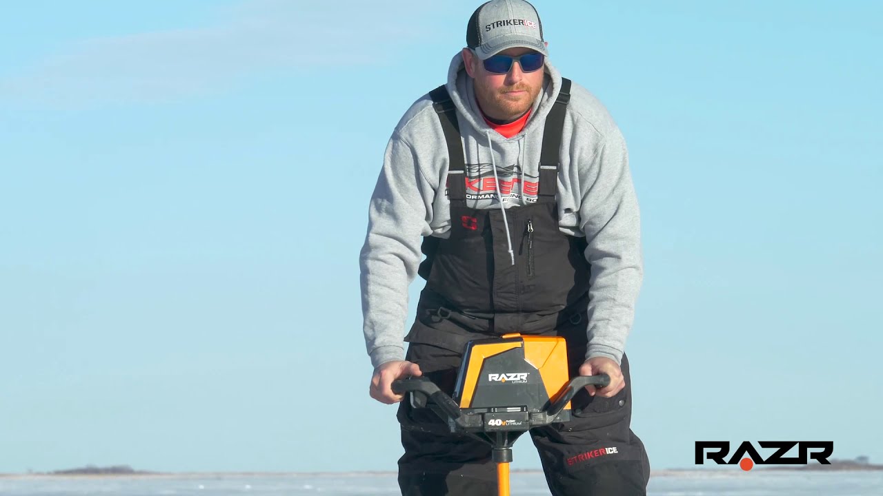 Razr Ice Augers - Show Sizzle Reel - YouTube