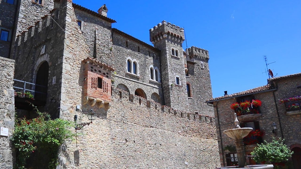 Collalto Sabino, Ancient Italian Borgo With Castle - YouTube