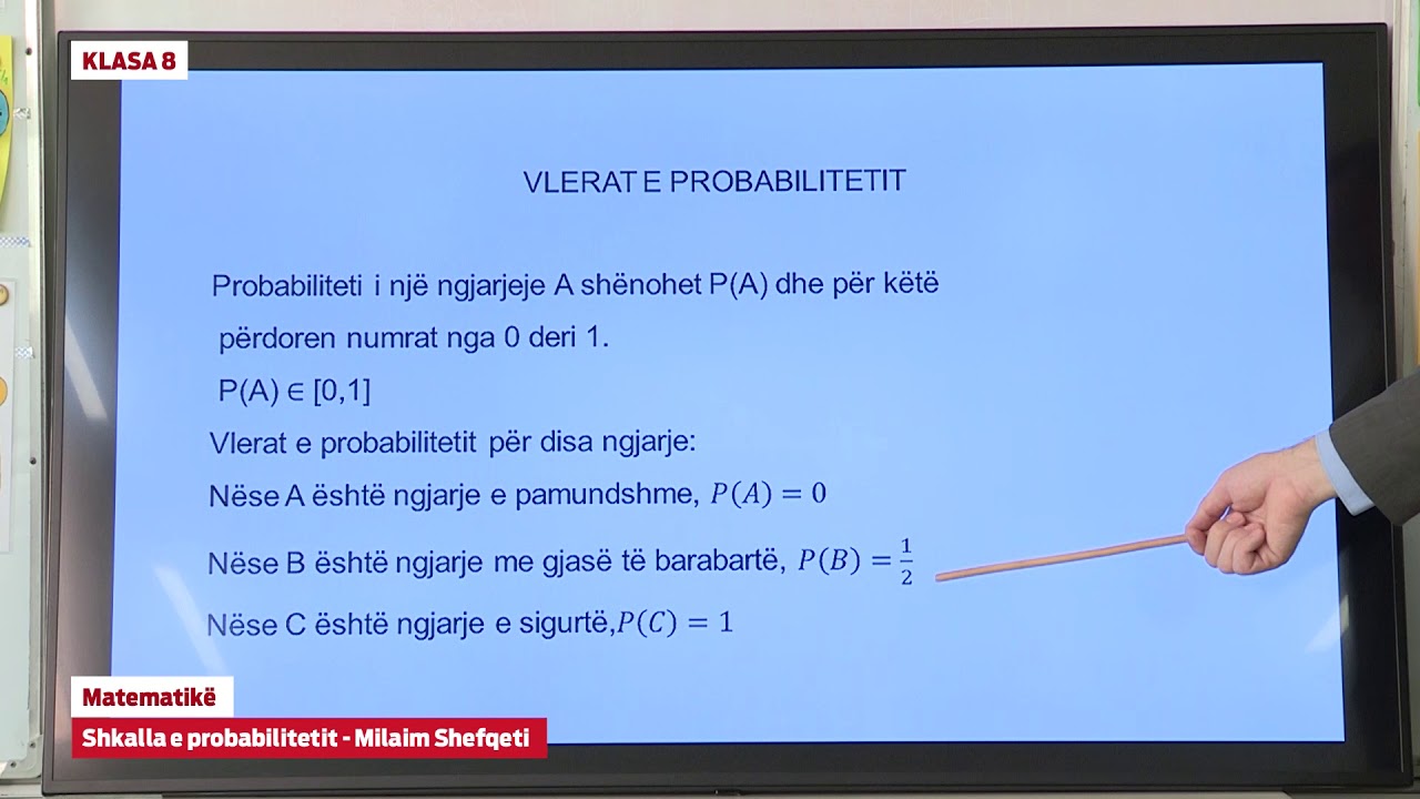 8027 - Matematike - Shkalla e probabilitetit - YouTube