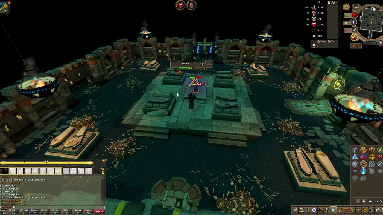 RS3 - Dawn Fight II (The Death of Chivalry Questline) - YouTube