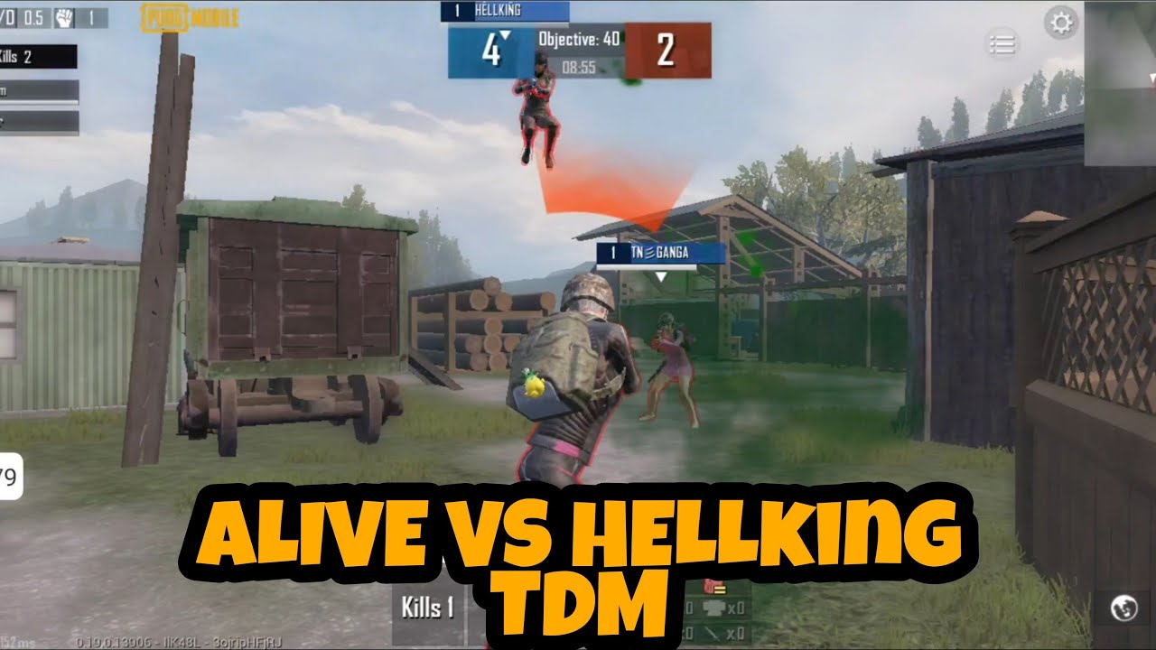 ALIVE VS HELLkING TDM MATCH DUAL || DARK SQUAD GAMER - YouTube