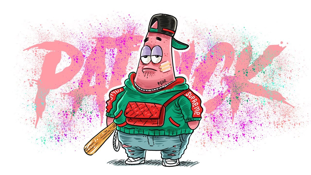 How I draw Patrick Star Hypebeast - YouTube