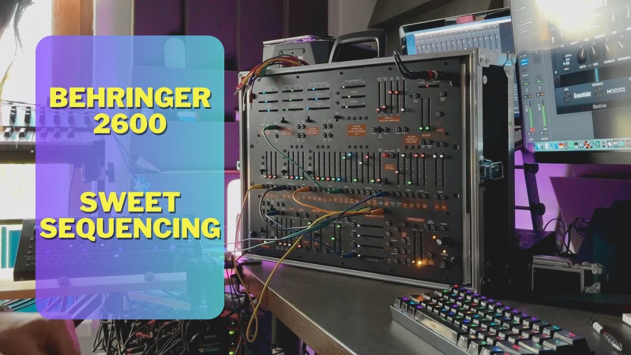 Behringer 2600 - Sweet Sequencing - YouTube