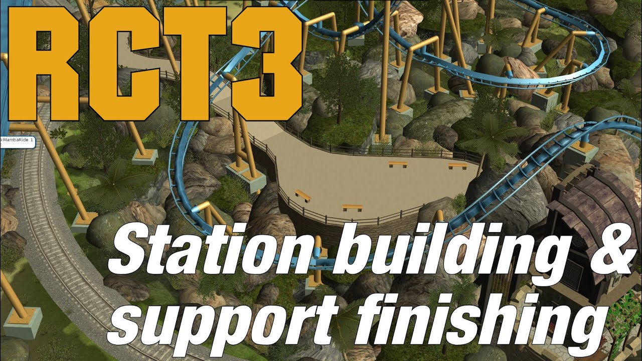 [RCT3] timelapse episode 7 | station beginning - YouTube
