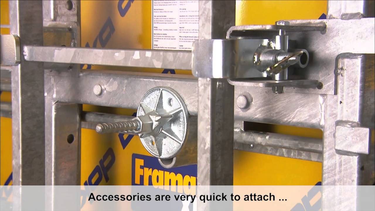 Framed formwork Framax Xlife - Integrated waling system [EN] - YouTube
