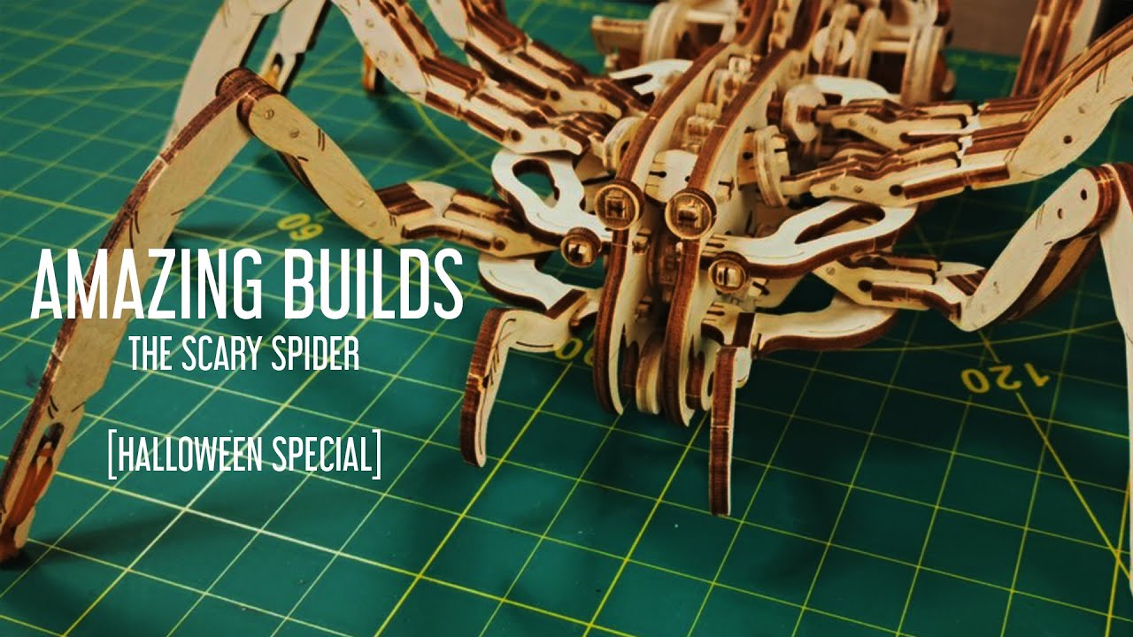 Amazing Builds - The Scary Spider [Halloween Special] - YouTube