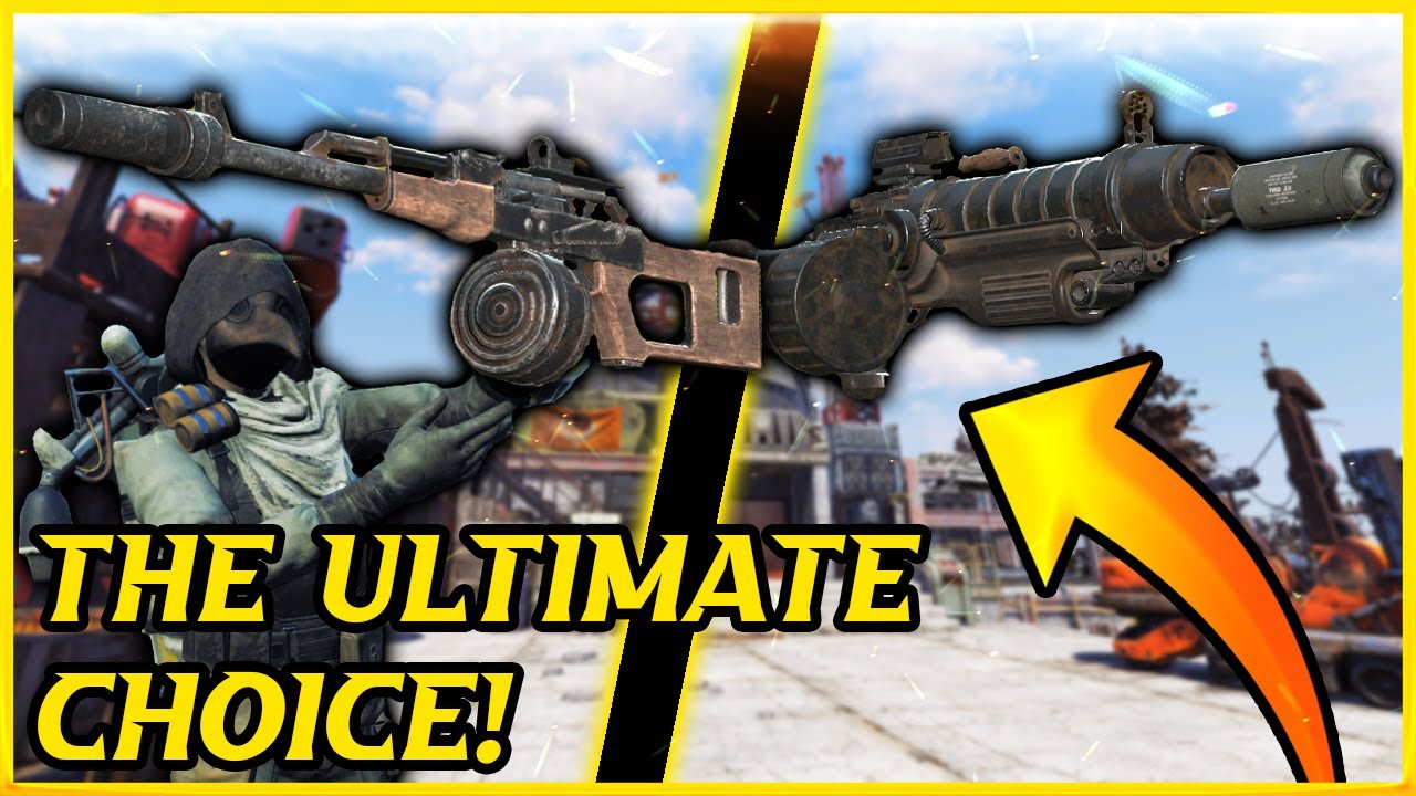 [Fallout 76] - Handmade vs Assault Rifle! The Difference?! - YouTube