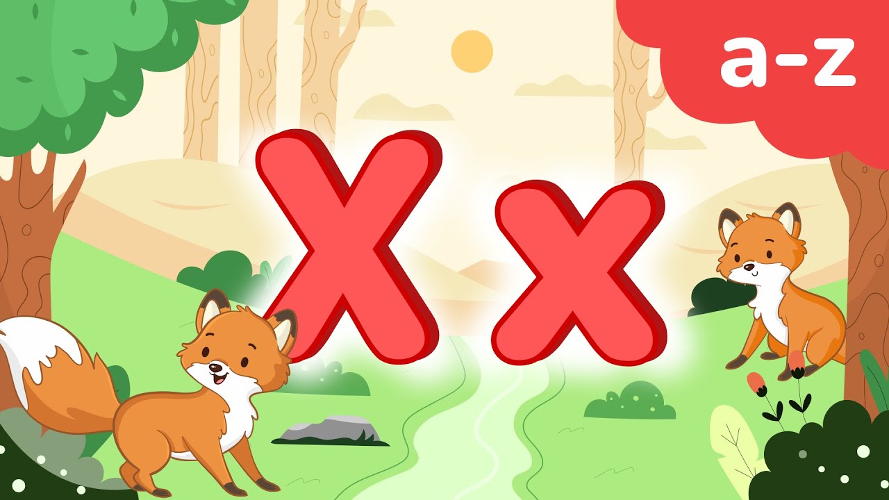 Letter X x - Phonics for Kids - Viva Duck - YouTube