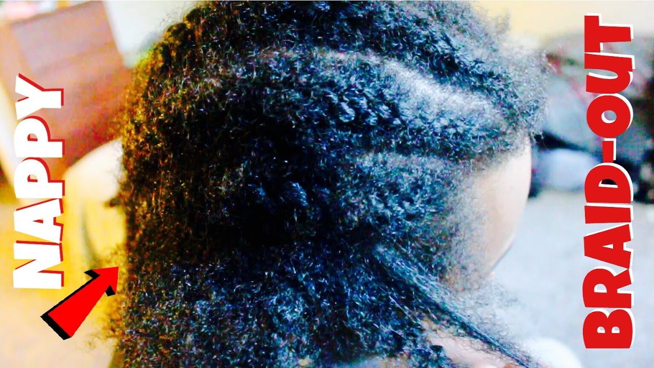 Nappy Braids Braid-Out | Afro Journey Skit || Rell Brooks - YouTube