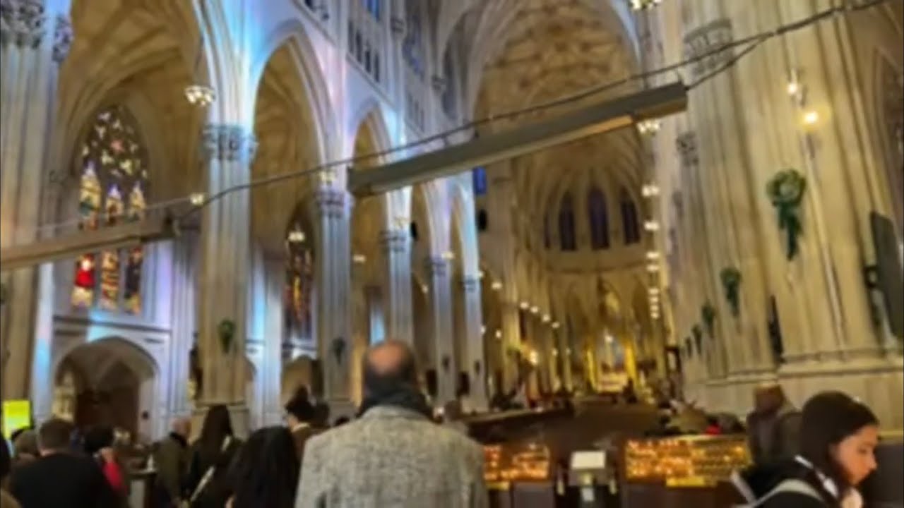 🔴NYC TOUR TO ST PATRICKS CHURCH & LIT A CANDEL FOR EVERYONE TRUMP TOWER ...