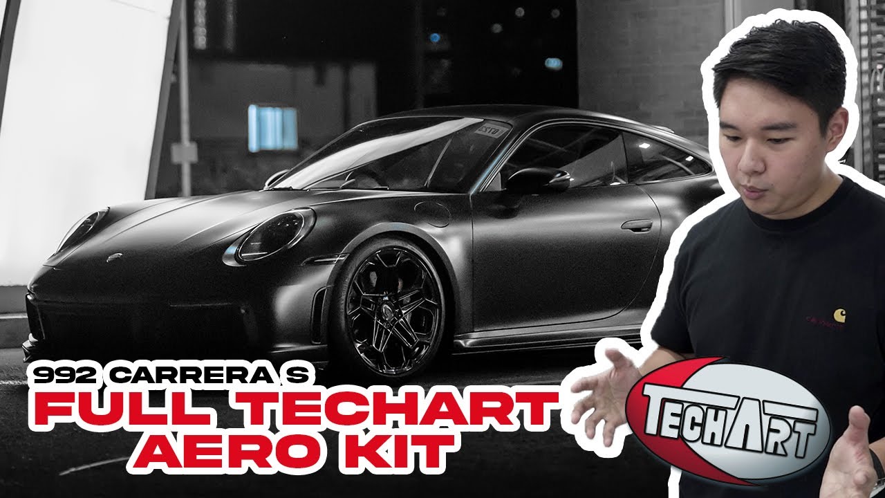 PORSCHE 992 CARRERA S FULL TECHART KIT | FEATURE - YouTube