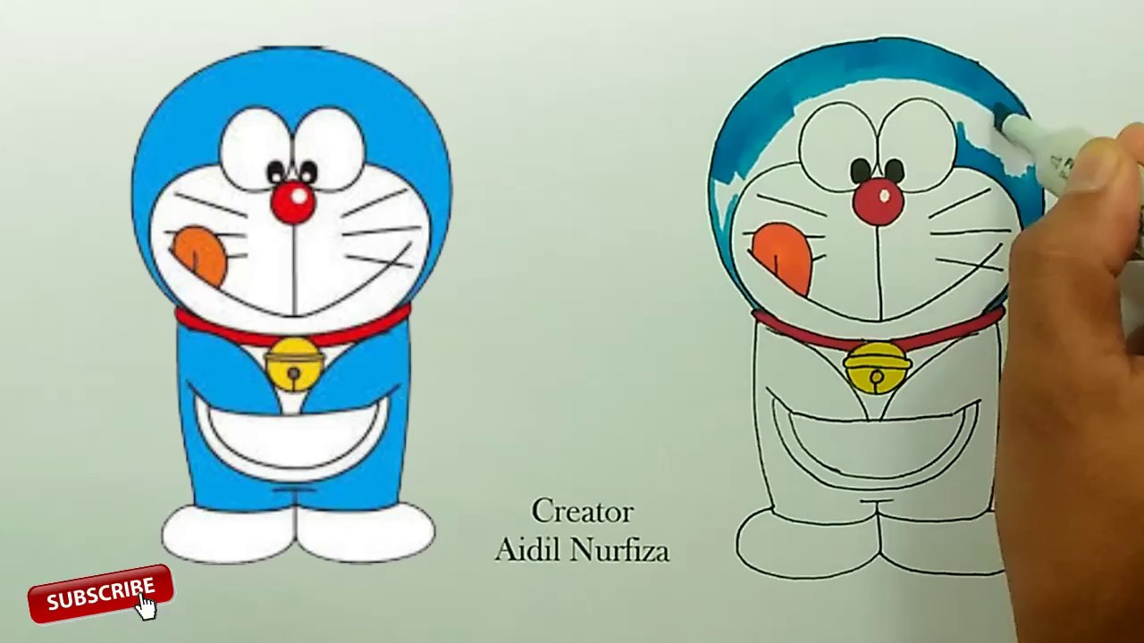 Drawing Doraemon take Something in Magic Pocket - YouTube