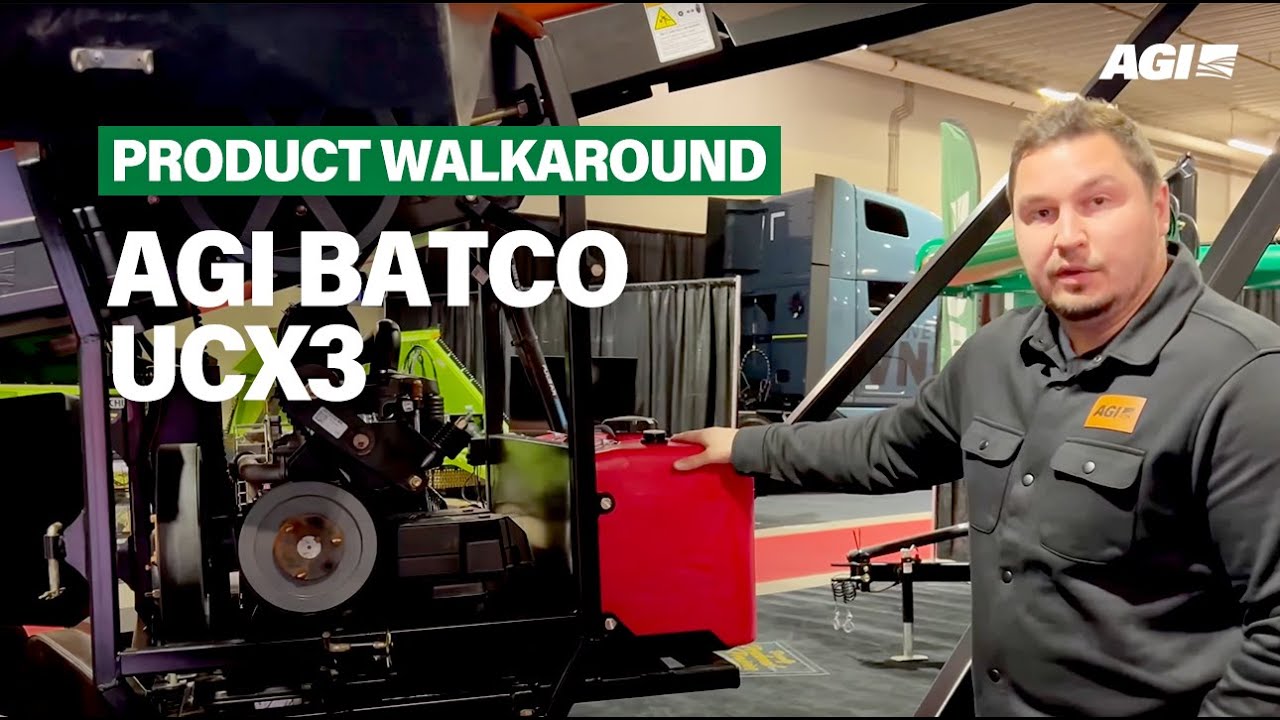 AGI Batco UCX3 Conveyor | Product Walkaround - YouTube