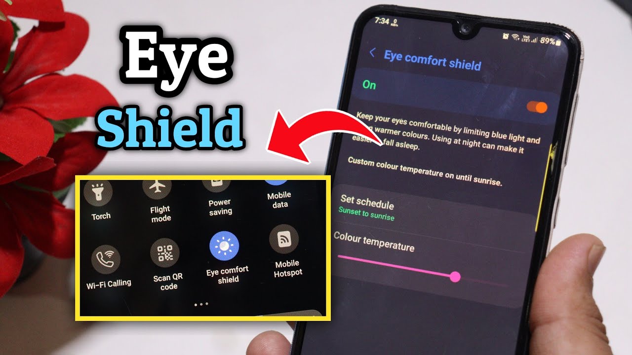 Top Secret Samsung features || Eye Comfort Shields Features - YouTube