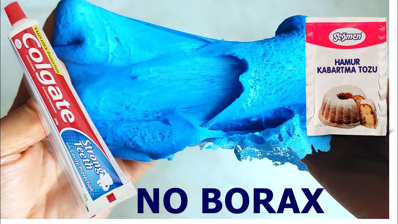 BORAKSSIZ COLGATE DİŞ MACUNU İLE SLİME YAPIMI,HOW TO MAKE SLİME,TOOTH ...