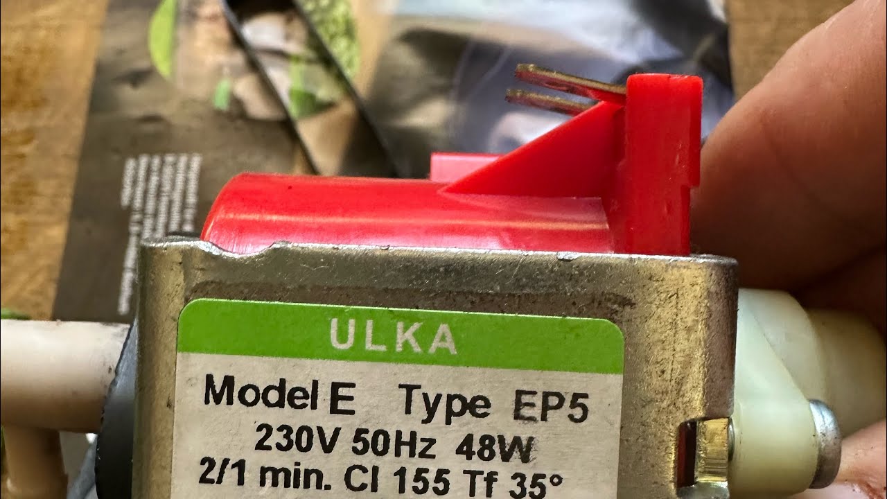 Ulka Pump EP5 fault finding in Quickmill and other Espresso machines - YouTube