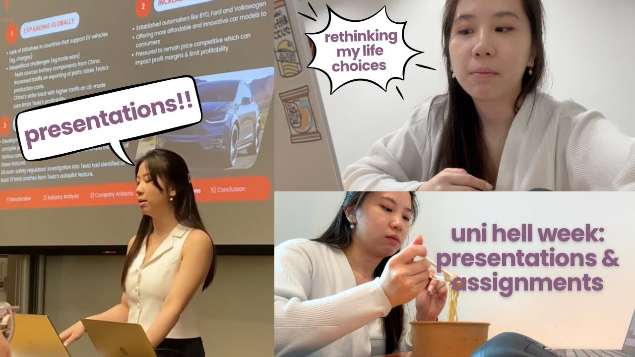 Surviving Hell Week | Projects, Presentations & Assignments - YouTube