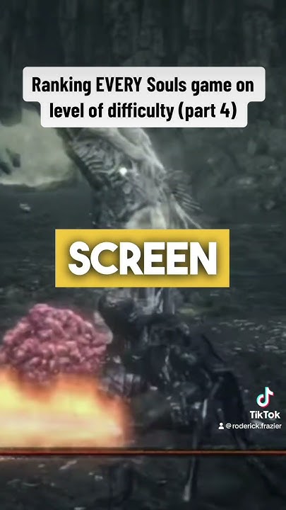 Ranking EVERY Souls game on level of difficulty (part 4) #bloodborne #darksouls #eldenring - YouTube