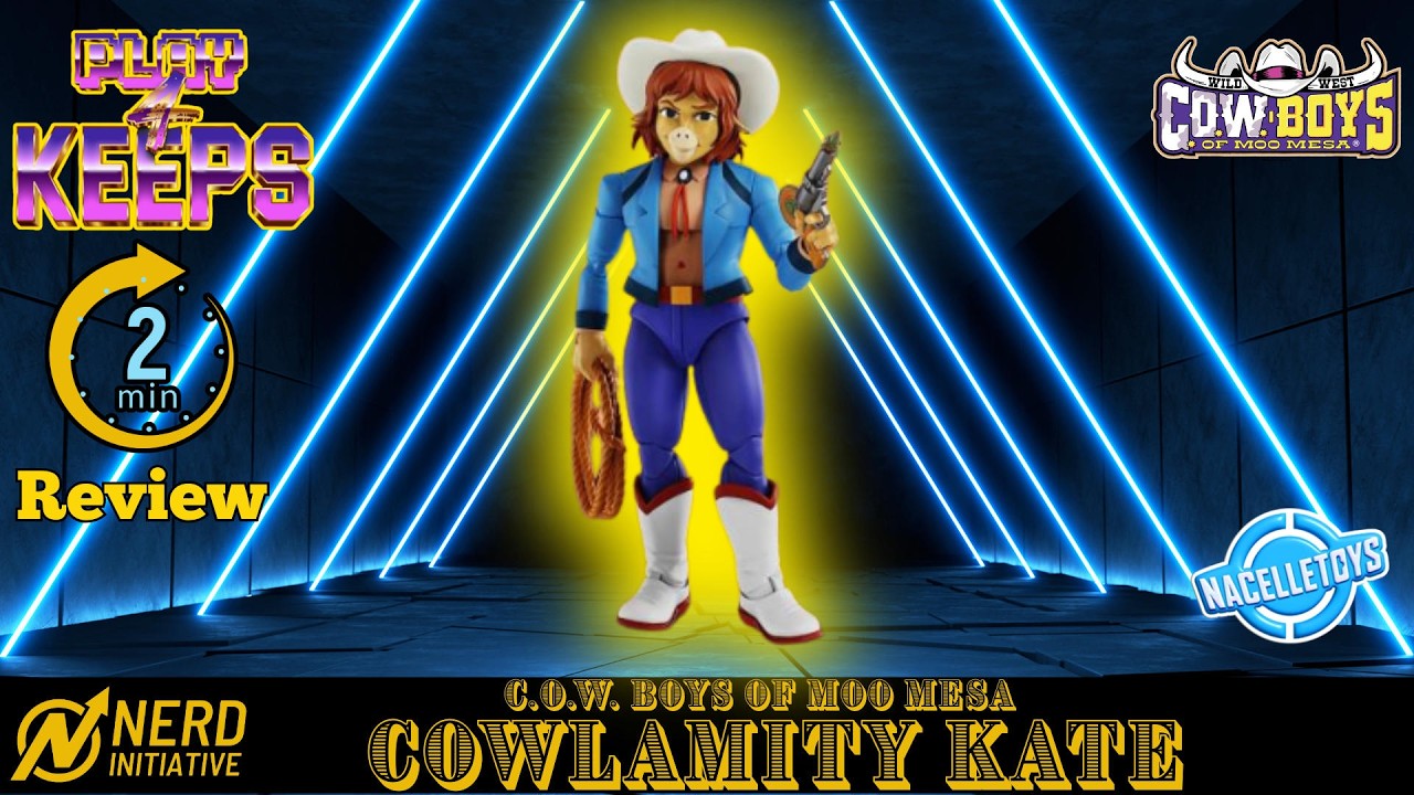Cowlamity Kate Action Figure Review! - YouTube