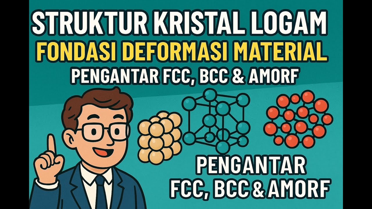 Struktur Kristal Logam Fondasi Deformasi Material Pengantar FCC, BCC ...