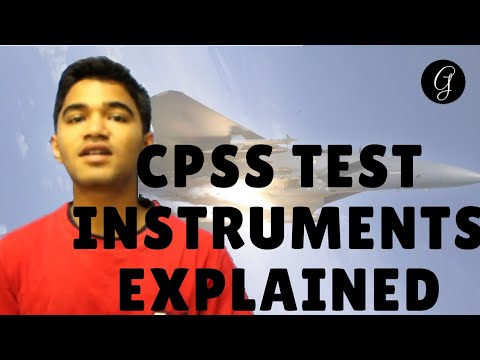 #1 CPSS Test|All Instruments Explained|Selection Guaranteed!! - YouTube
