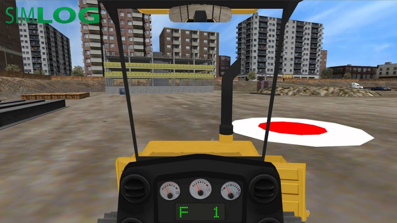 Boulder Control Module - Simlog Bulldozer Personal Simulator - YouTube