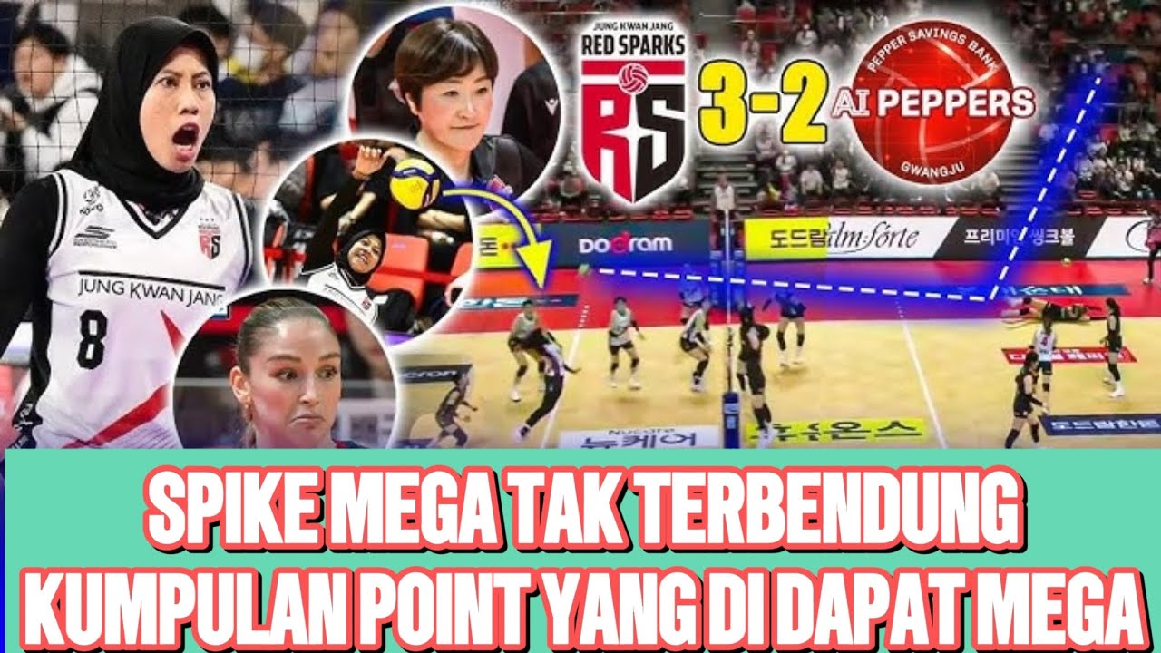 MEGA TAMPIL APIK BERIKUT KUMPULAN SPIKE DAN POINT MEGA - YouTube