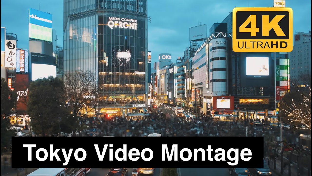 Tokyo Video Montage in 4K. - YouTube