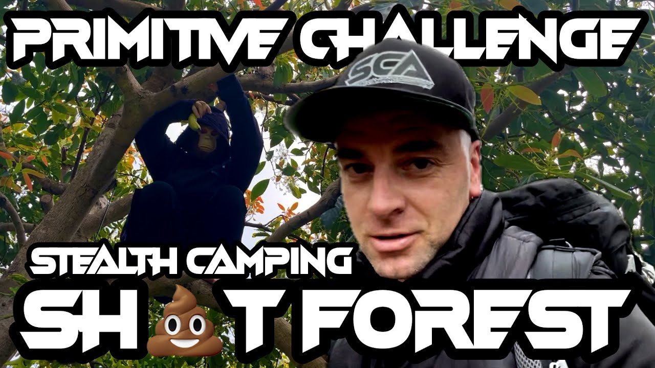Stealth Camping A Wastewater Disposal Area | Widow Maker City - YouTube