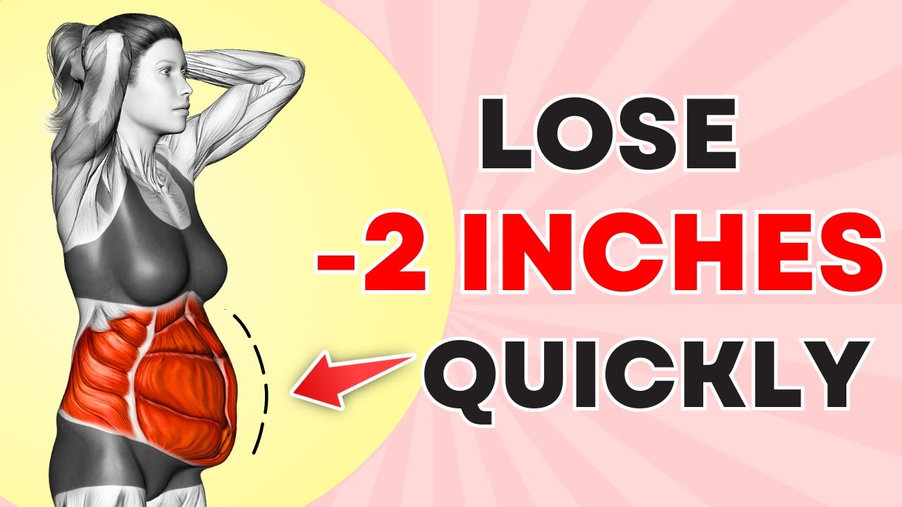 These 10 exercises will help you lose belly fat | LOSE 2 INCHES OFF ...